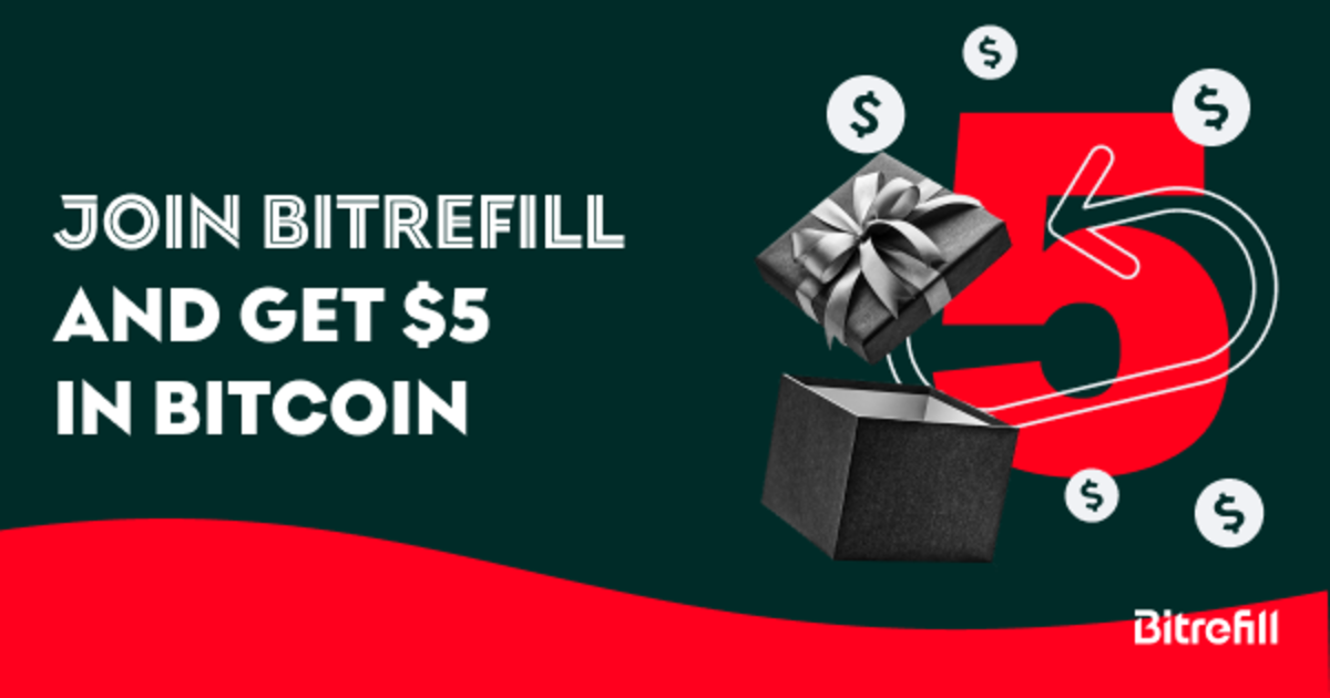 Join me on Bitrefill! We both get $5 in rewards when you spend $200. Let's earn together ...